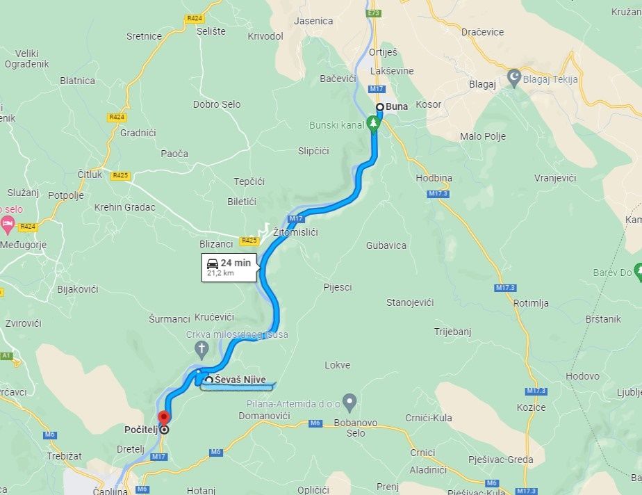 Kako najbrže do Neuma, srednje Dalmacije i Dubrovačke regije tokom ...